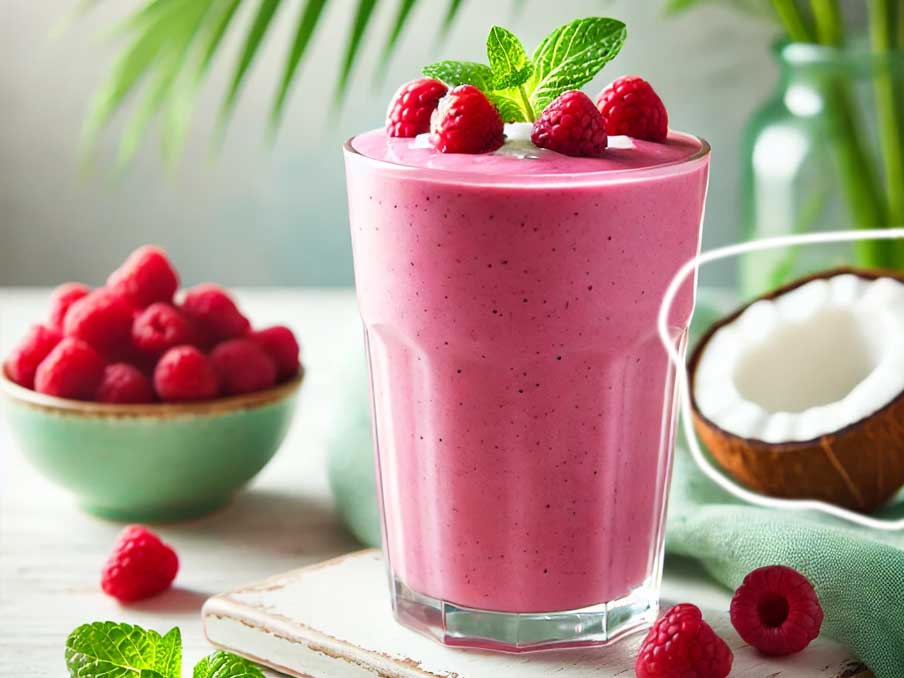 Raspberry & Davidson Plum Cocktail – Naturally Native