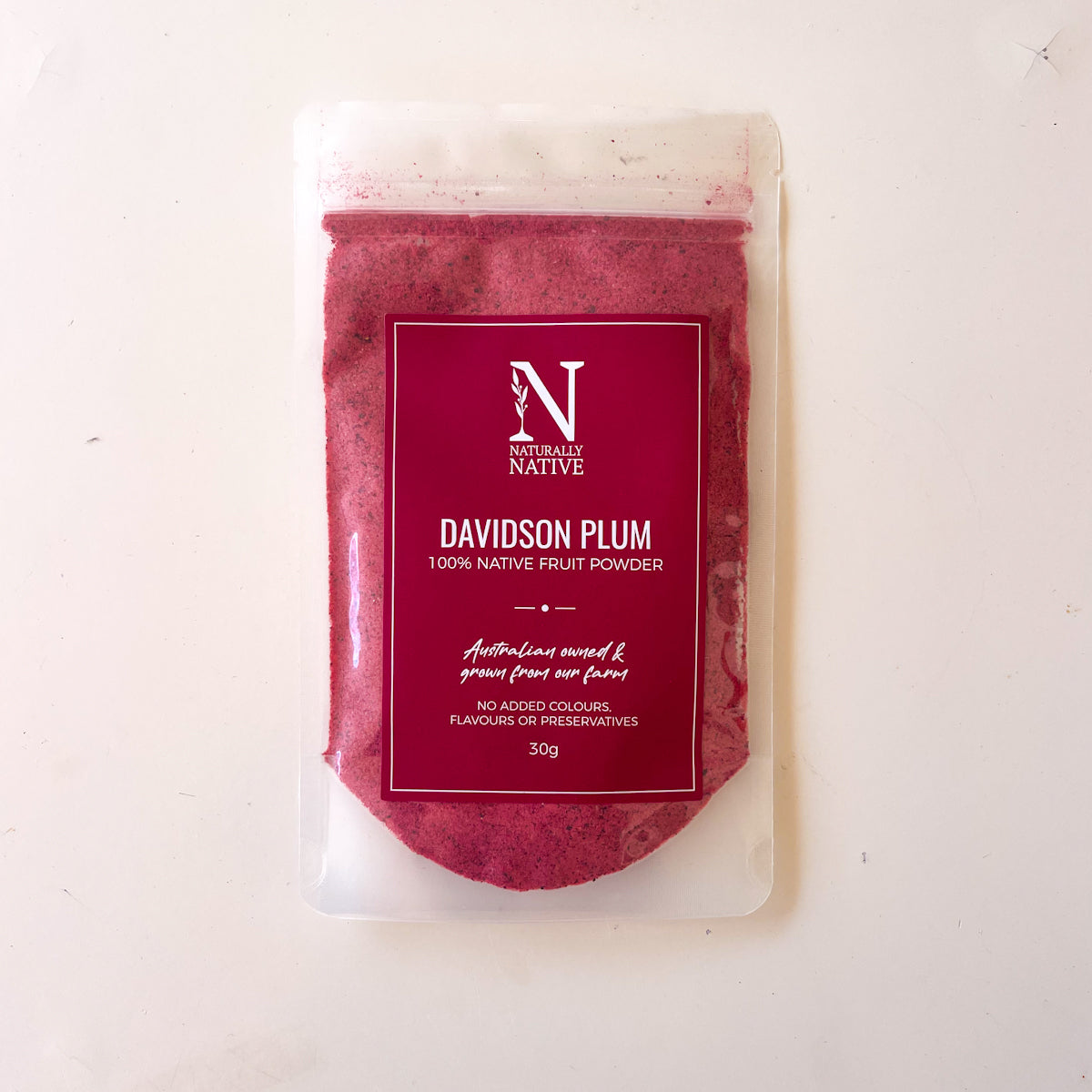 30g Freeze Dried Davidson Plum Powder - Naturally Native